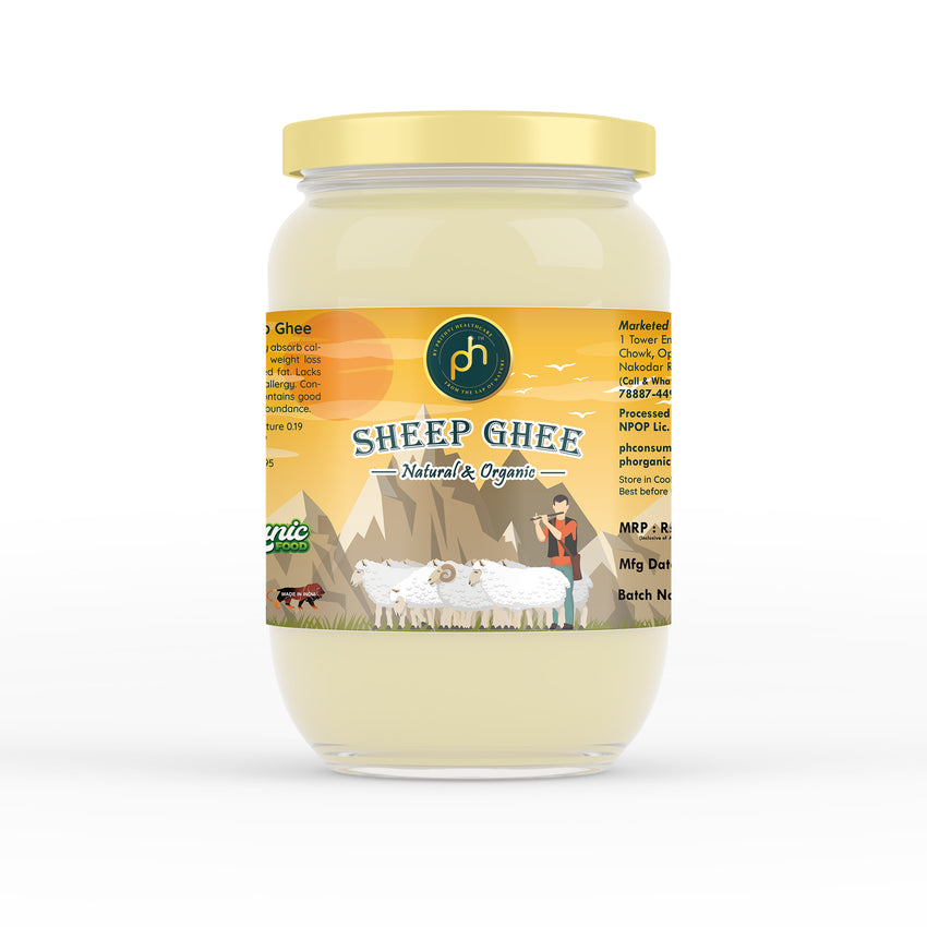 Buy Prithvi Healthcare Sheep Ghee Organic 250 ML online at Suvo.co